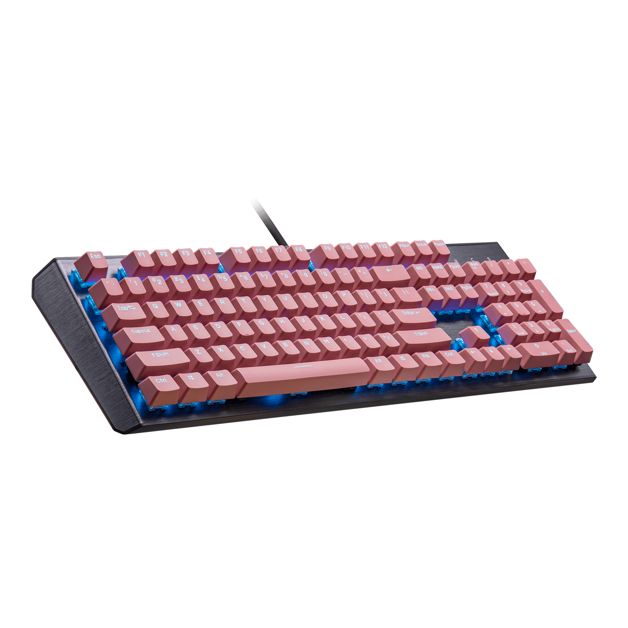 Cooler Master PBT doubleshot backlit keycap set - Sakura Pink - US QWE ...
