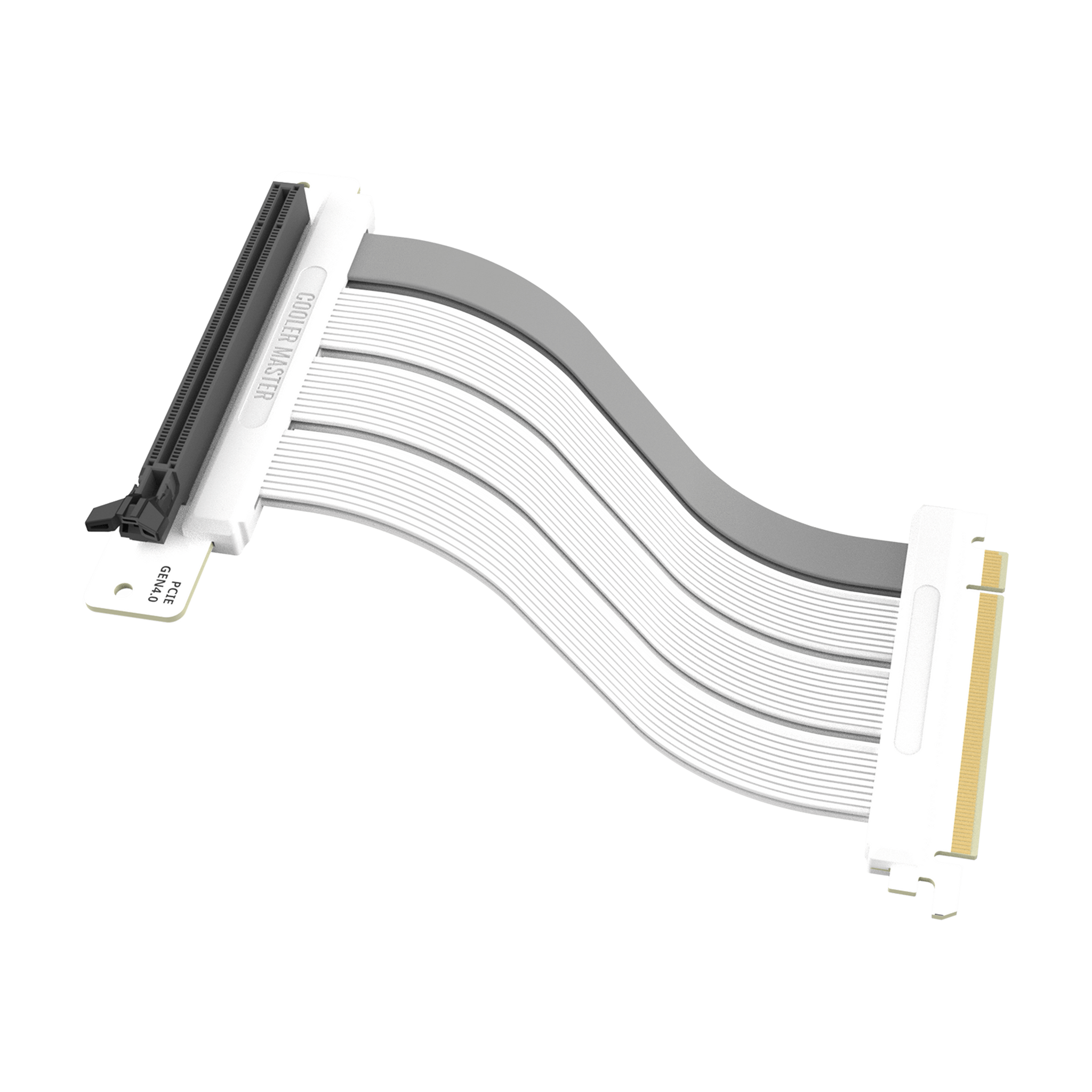 Cooler Master Riser Cable - PCIe 4.0 x16 - 200mm - White – Cooler ...